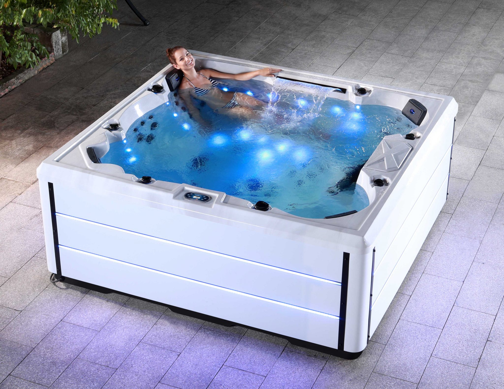 Spabad Alpin XD-200, 5 sittplatser och 1 liggplats - Spa o Bad